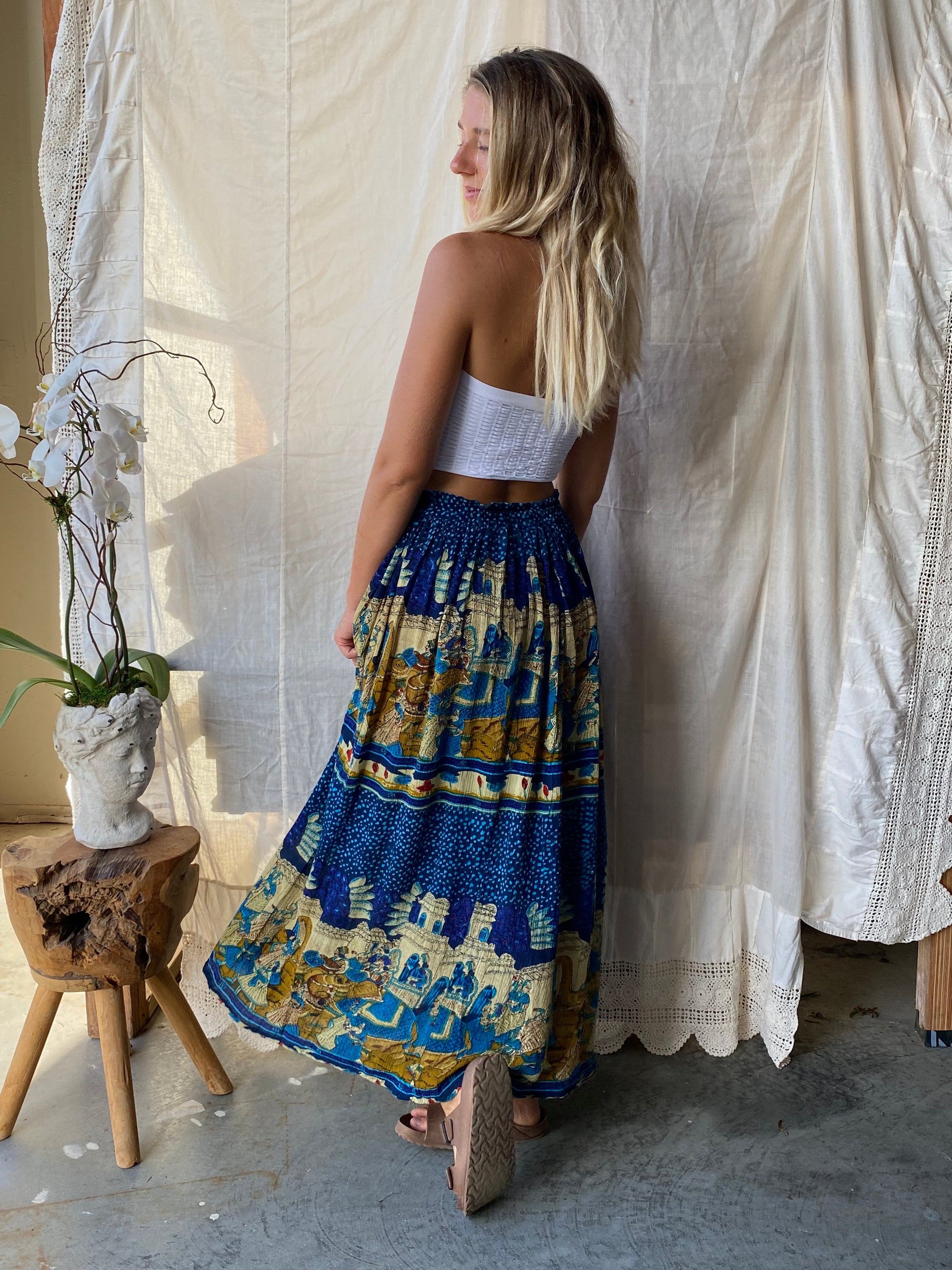 Boho Maxi Skirt